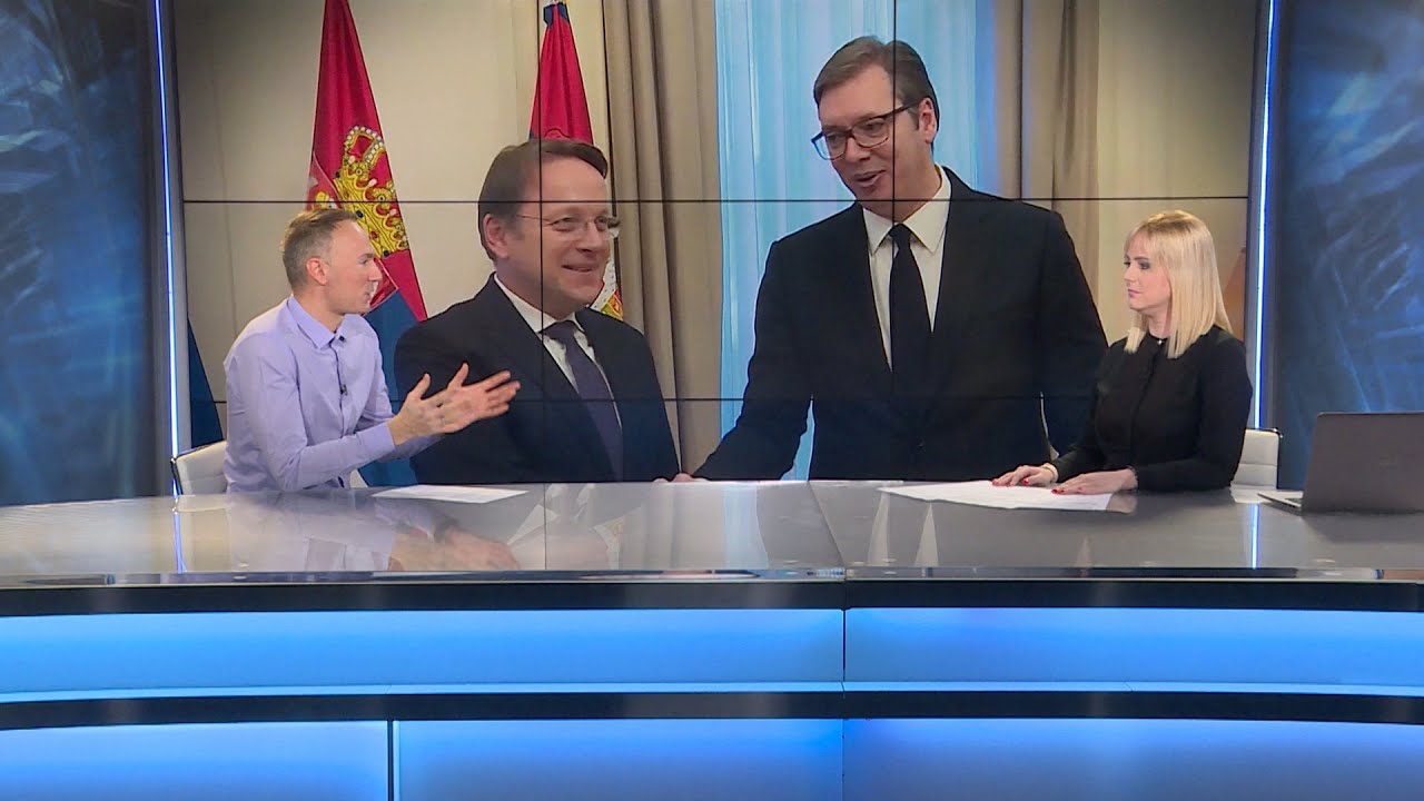 N1 reporteri o poseti predstavnika EU Srbiji - YouTube