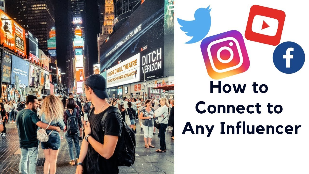 How To Connect To Any Influencer - YouTube