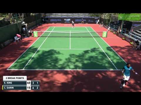 Christian Garín vs Evan King - 2018 Morelos Challenger R16 (HIGHLIGHTS)
