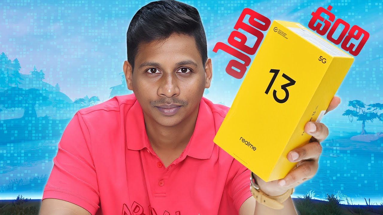 Realme 13 5G Mobile Unboxing & First Look || 50MP OIS, Dimensity 6300 || Telugu Tech Tuts - YouTube