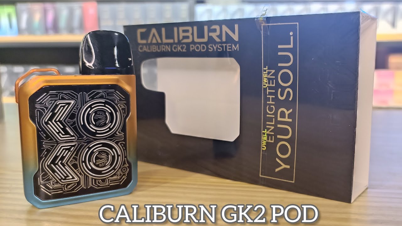UWELL CALIBURN GK2 POD KIT (Full Review In Urdu) - YouTube