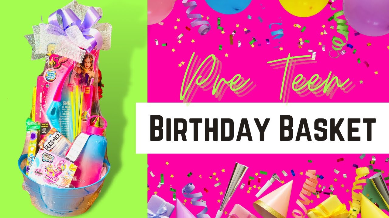 Five Below is the way to GO! | Birthday Gift Basket | Tween Girl ...