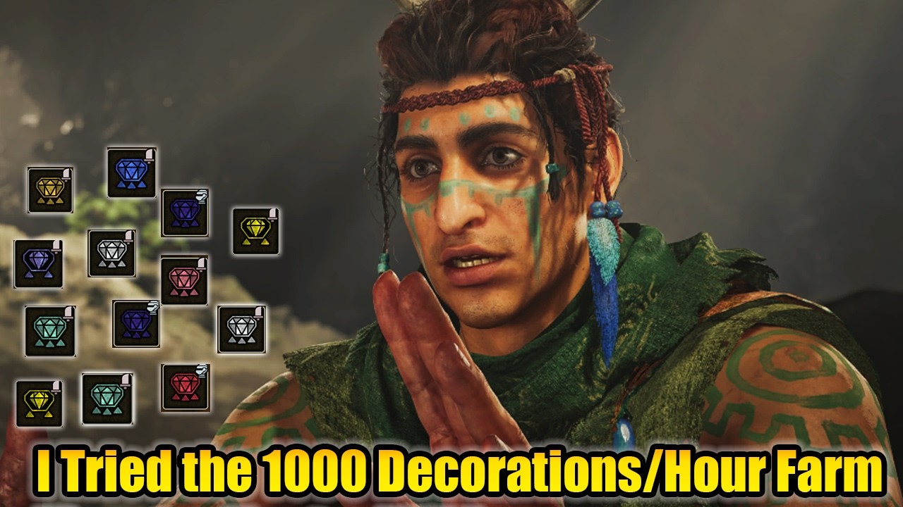 Opening 1000 Decorations in Monster Hunter Wilds - YouTube