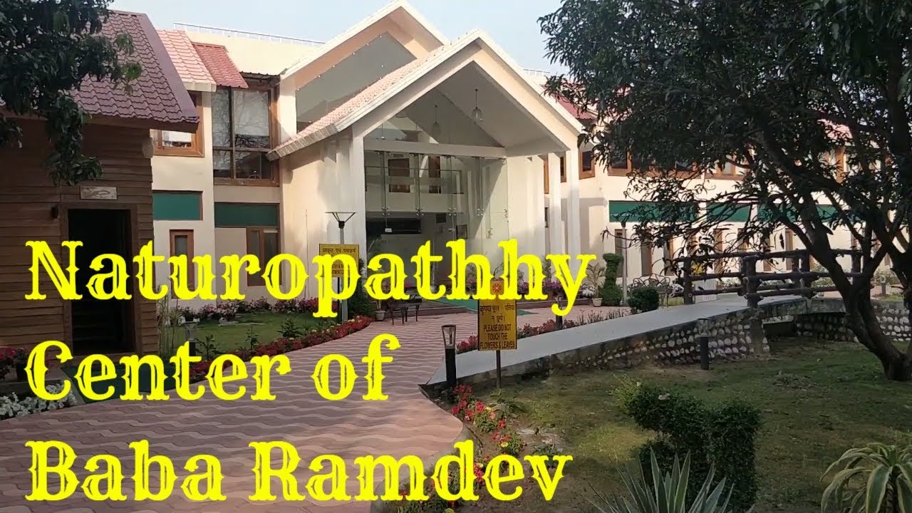 Naturopathy Center of Baba Ramdev - YouTube