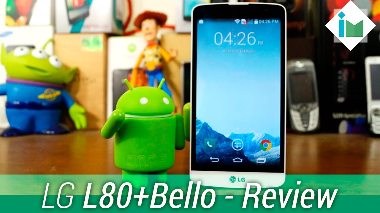 LG L80 + Bello - Review en español - YouTube
