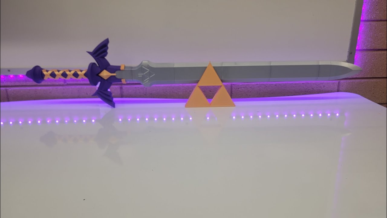 Legend of Zelda Master Sword Build - YouTube