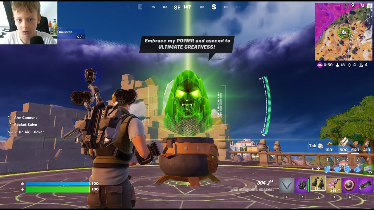 Fortnite - Kan man blive til Doctor Doom bot? - YouTube