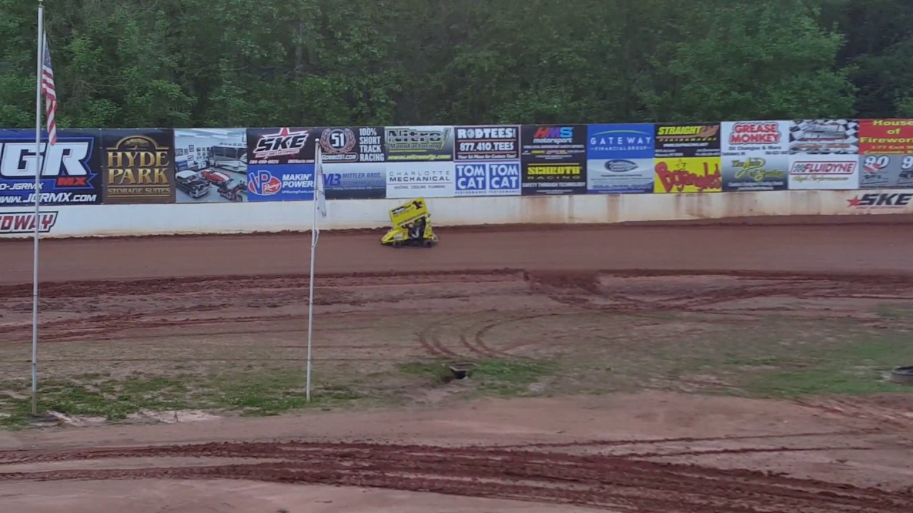 Millbridge Speedway - Kyle Larsen (Nascar Driver) - 04-26-2017 - YouTube