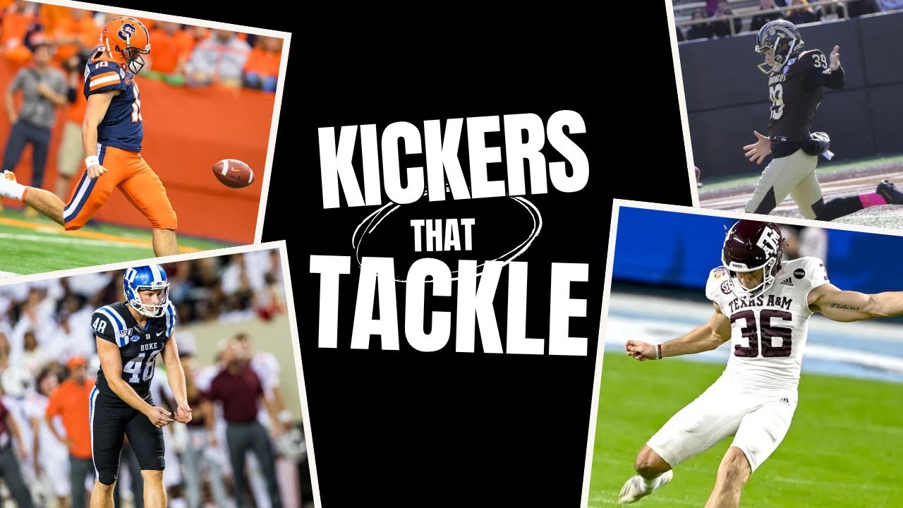 Kicker Tackling Highlights || College Football - YouTube