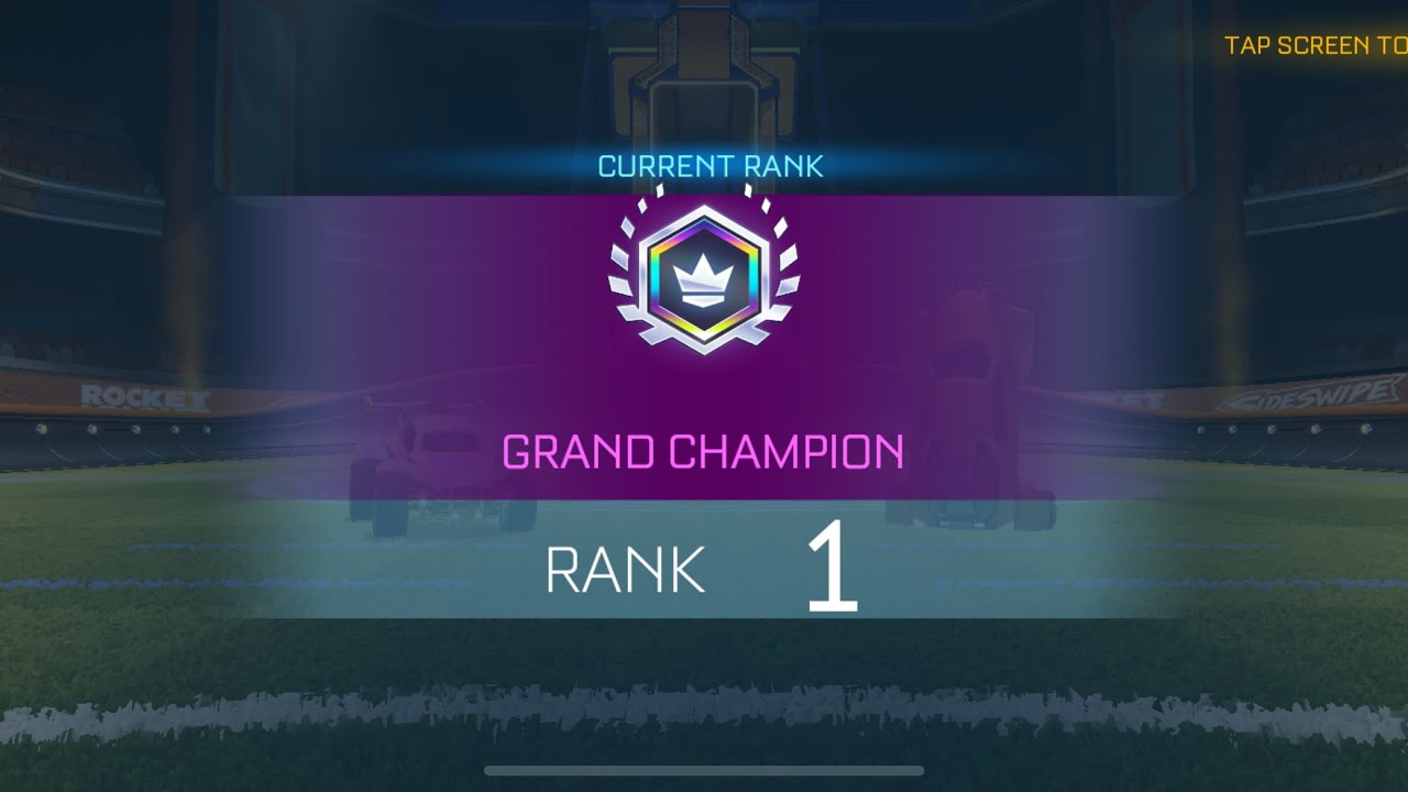 Grand Champion Rank-up Game and Top 1 Placement - YouTube