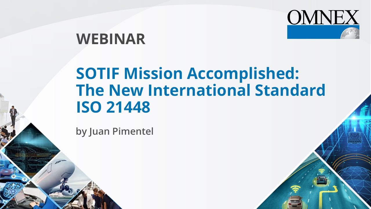 SOTIF Mission Accomplished: The New International Standard ISO 21448 ...