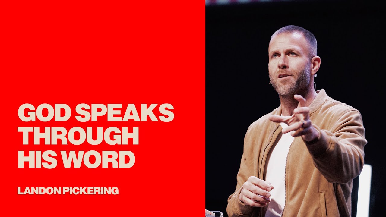 GOD SPEAKS THROUGH HIS WORD | Hearing God | Landon Pickering - YouTube