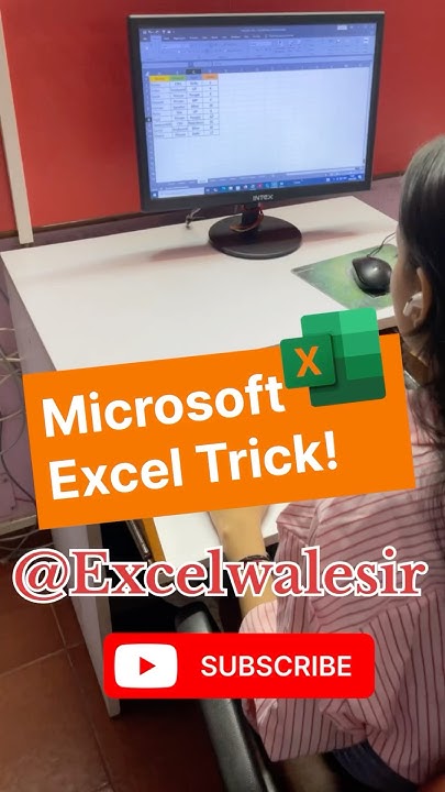 Advance Excel Trick💥 without copy & paste😱 #excelwalesir #exceltricks #ytshorts #exceltraining ...