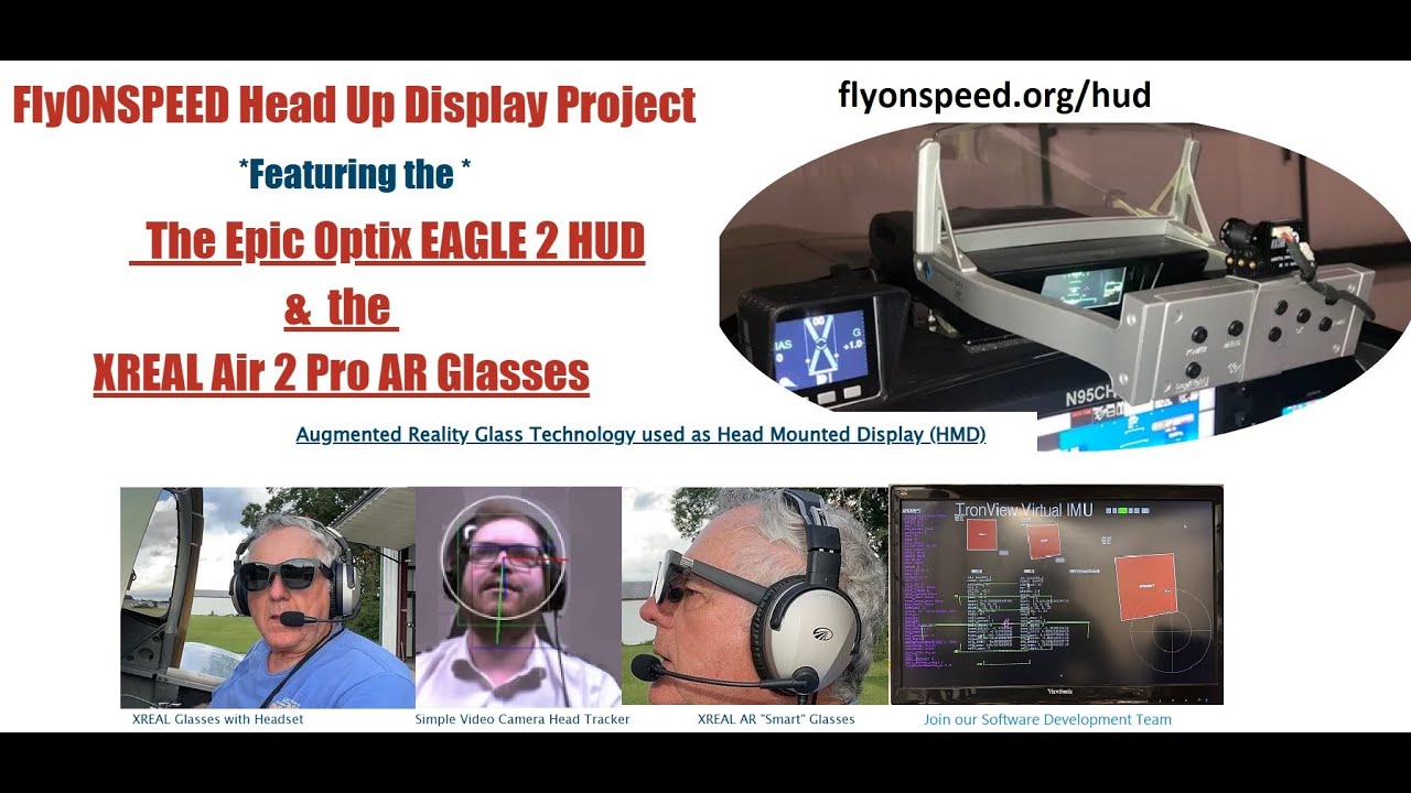 HUD Pilot Head Tracking Beta Software - YouTube
