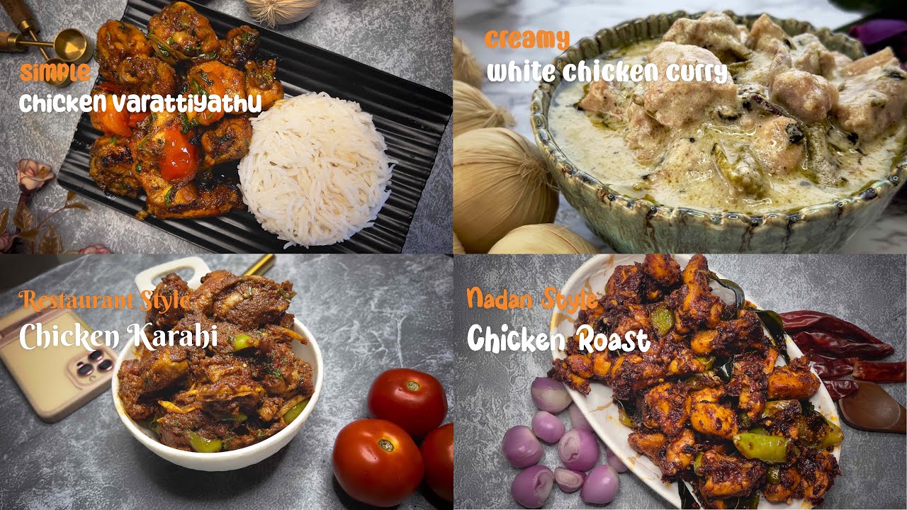 4 Delicious Chicken Recipes | Easy Restaurant Style Chicken Recipes ...