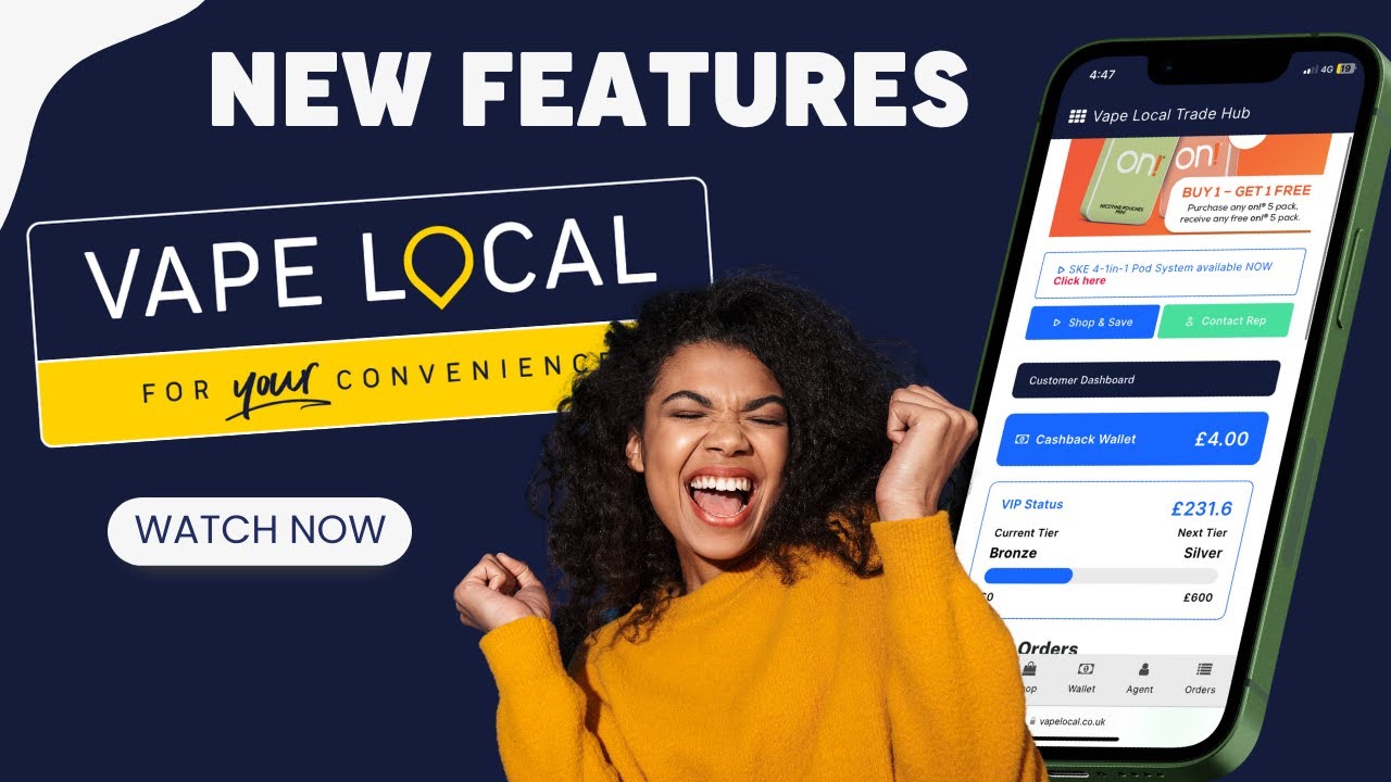 Vape Local New Features - YouTube