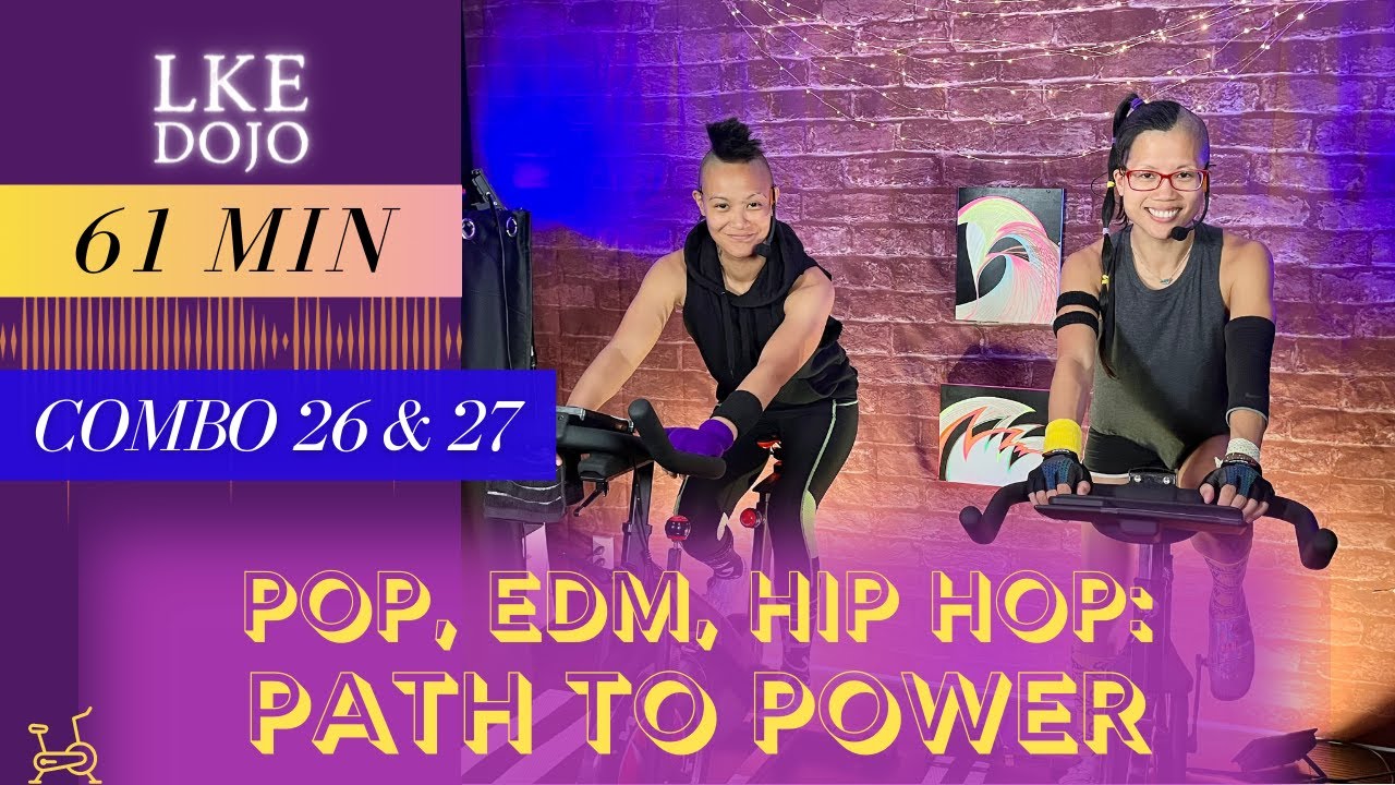 PATH TO POWER COMBO (Int/Adv) // FSR #26 & 27// Indoor Cycling Workout ...