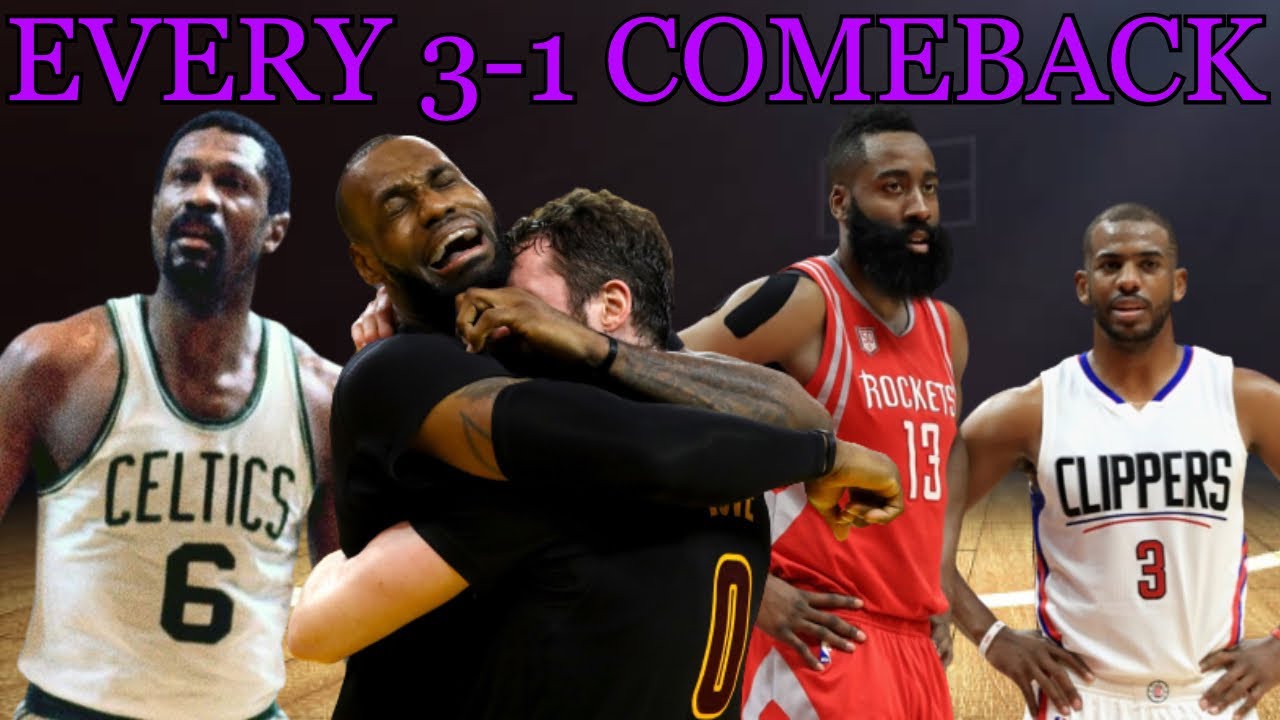Every 3-1 Comeback in NBA History - YouTube