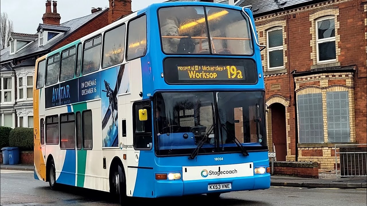 Dennis plaxton president thrash! Stagecoach Worksop plaxton president ...