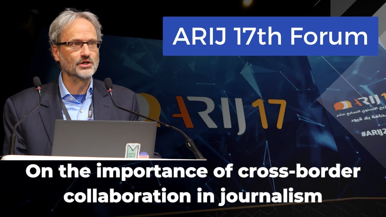 ARIJ 17th Forum |Speech by Director of Investigative Reporting CUNY ...