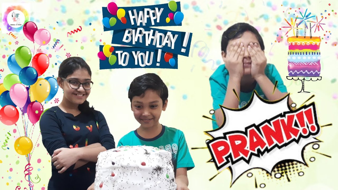 Birthday Cake Prank || ഫിസാനെ നമ്മൾ പറ്റിച്ചേ!!! - YouTube