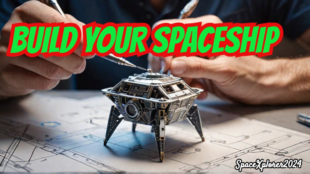 DIY Mini Spacecraft: Build Your Own! Spacecraft Model Making - YouTube