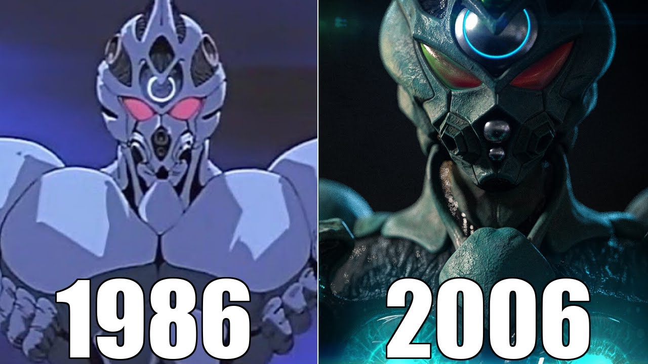 Evolution of Guyver in Cartoons & Movies [1986-2006] - YouTube
