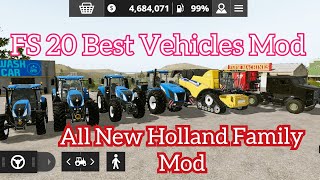 Fs 20 New Tractors Mod| Fs 20 New Holland Mod | Doovi