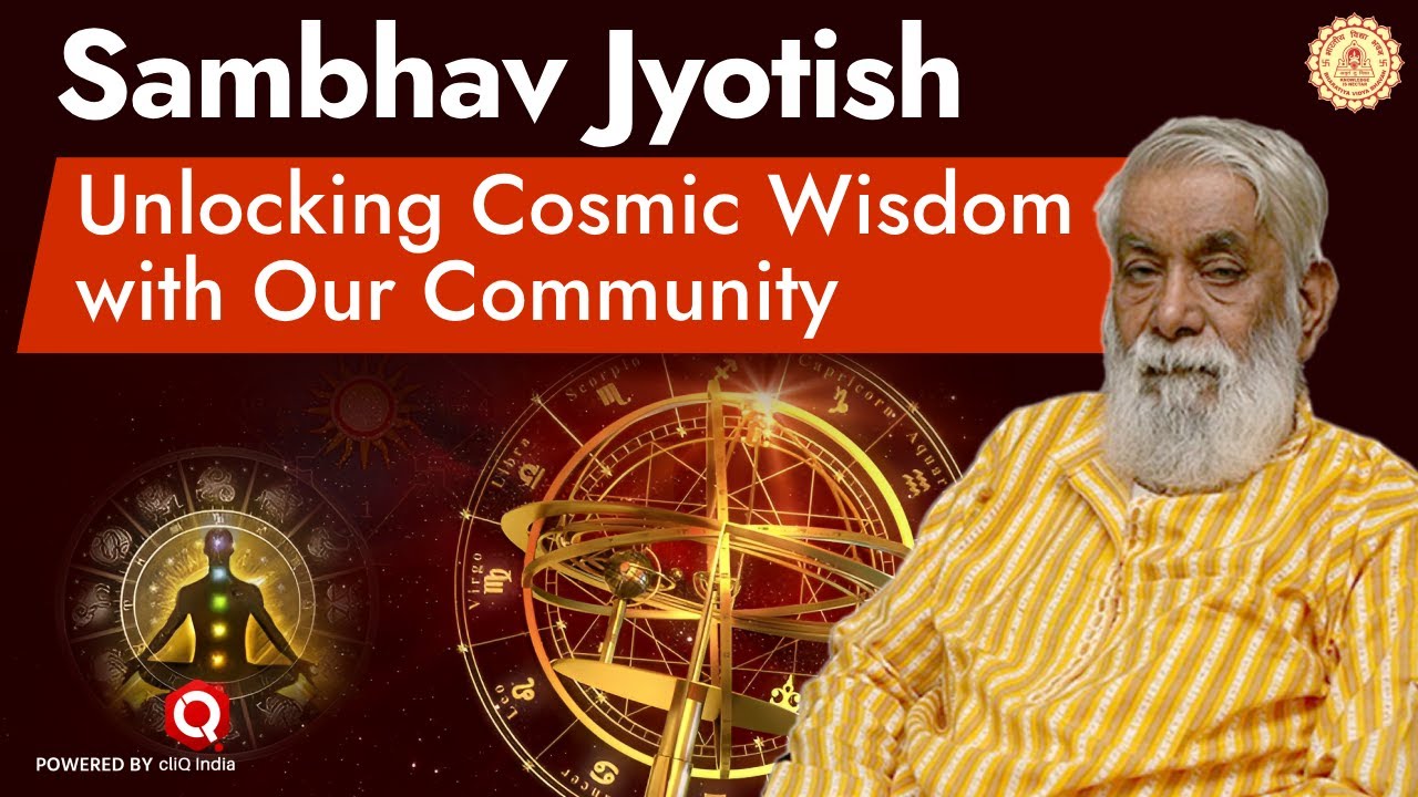 Sambhav Jyotish: Unlocking Cosmic Wisdom with Our Community | KNRAO | Horoscope - YouTube