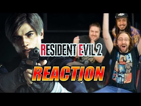 MAX REACTS: Resident Evil 2 Remake - BOTH Trailers