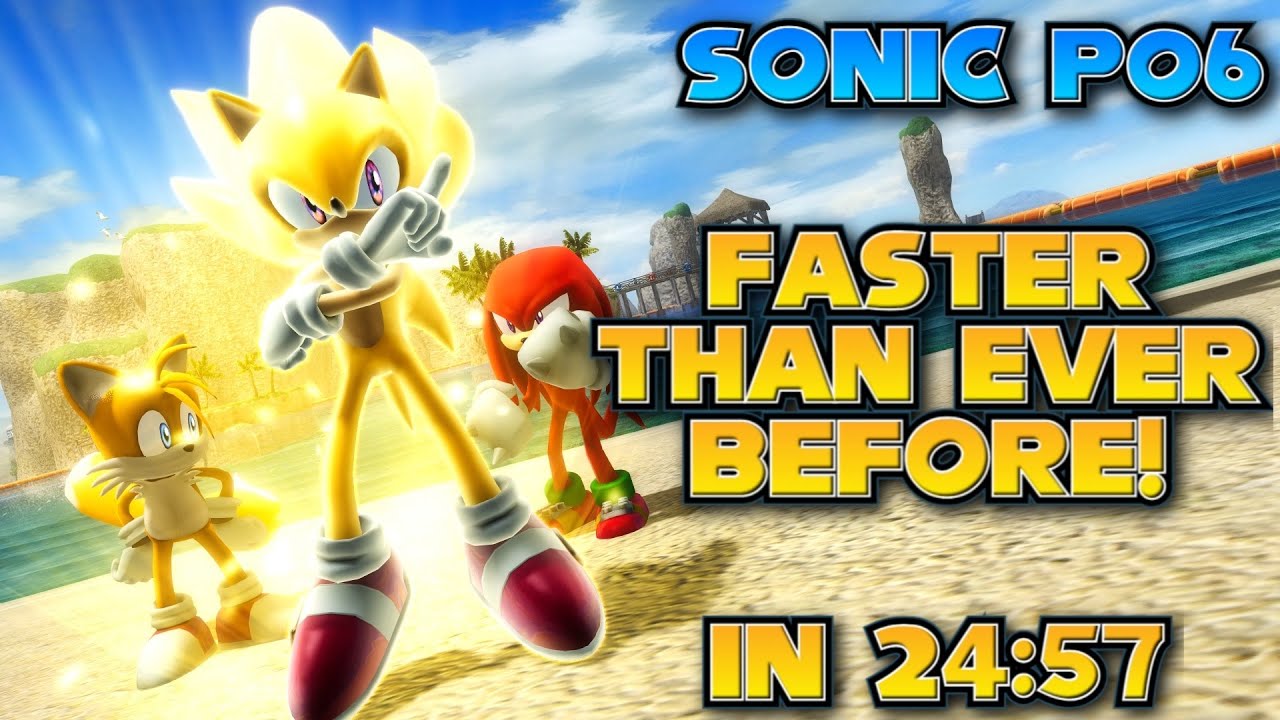 Sonic's Project 06' Speedrun Proves To Be The Greatest! - YouTube