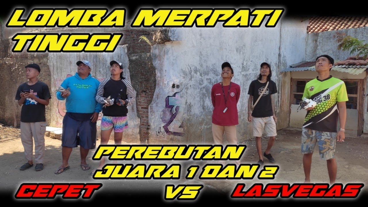 LOMBA MERPATI RUMAHAN TINGGI DI PAGUYUBAN (MERPATI TINGGI TIDAR) - YouTube