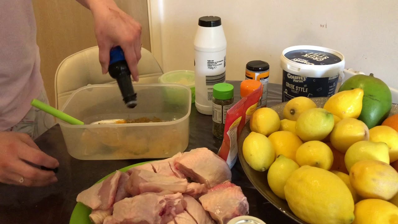 Farouj Recipe, Lebanese chicken BBQ recipe - YouTube