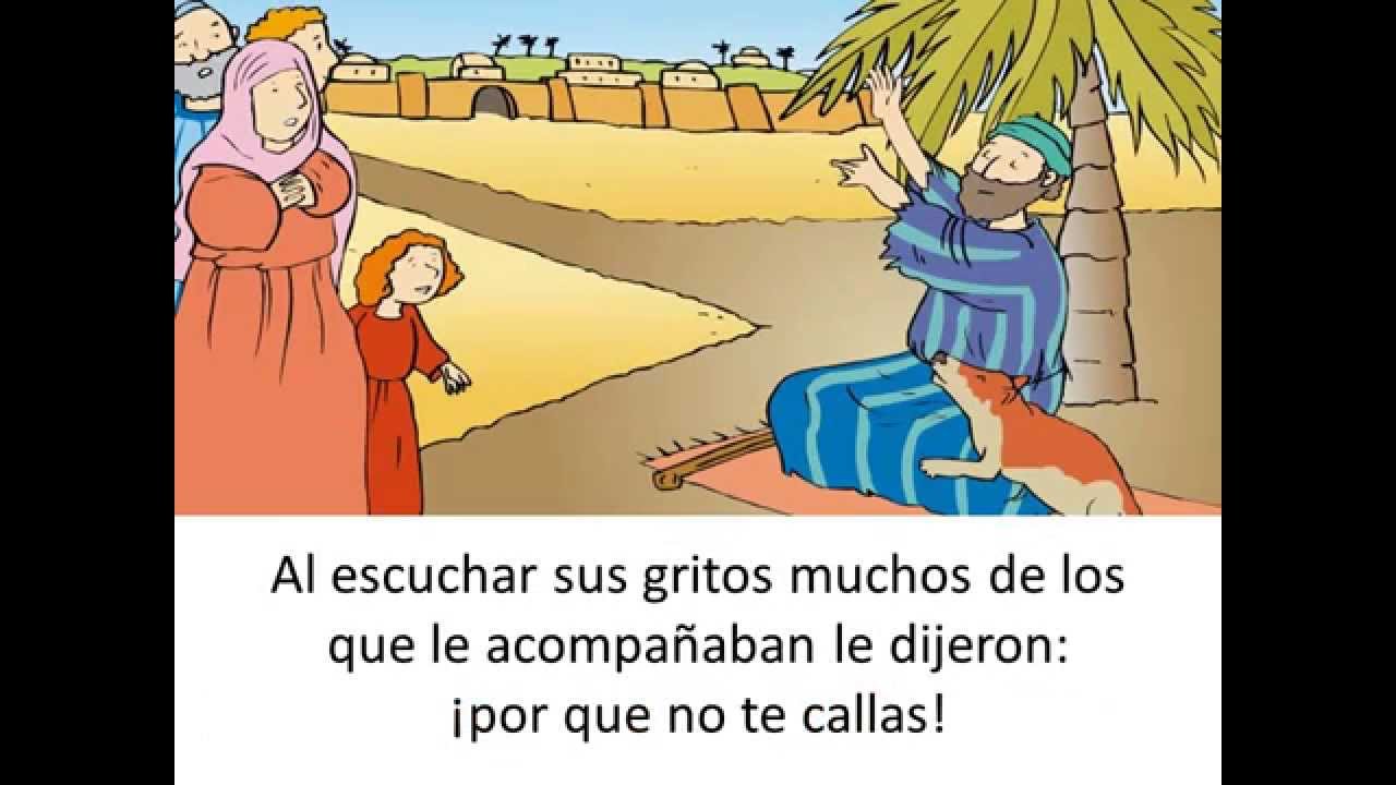 El Ciego Bartimeo - Santo Evangelio según San Marcos 10, 46-52 - YouTube