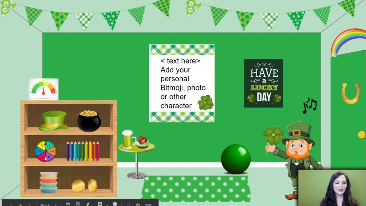 Saint Patricks Bitmoji Therapy Room - YouTube