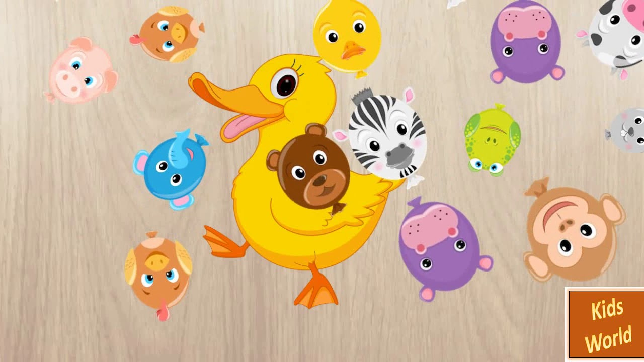 Nursery Game Kids Puzzles Identifying Animals 2 - YouTube