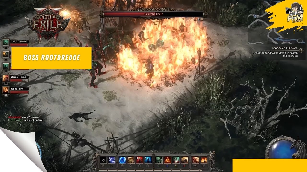Boss Rootdredge Game Path Of Exile 2 - YouTube
