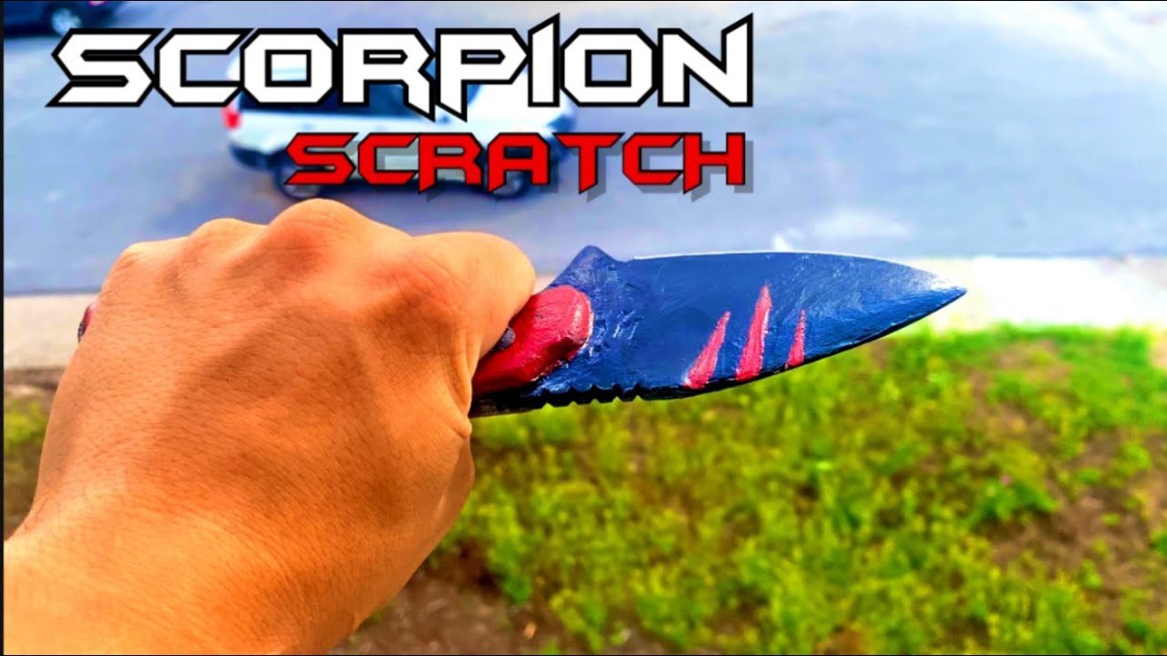 НАШЕЛ SCORPION CRATCH | СДЕЛАЛ SCORPION SCRATCH!!!! - YouTube