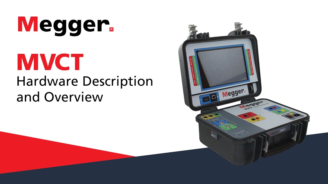 Megger MVCT: Hardware Description and Overview - YouTube