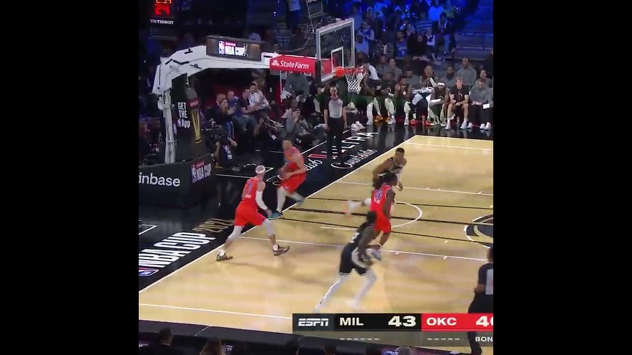 Giannis Highlights 2024.12.17 vs OKC - 26P, 19R, 10A (NBA CUP MVP) #nbacup #giannisantetokounmpo ...