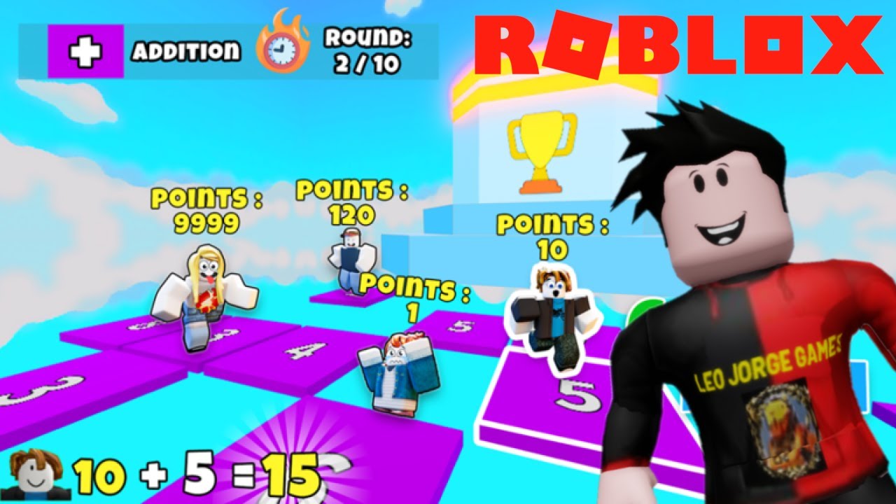 ROBLOX - JOGUEI O JOGO DE MATEMÁTICA MAIS DIFÍCIL DE TODOS! | COLOR ...