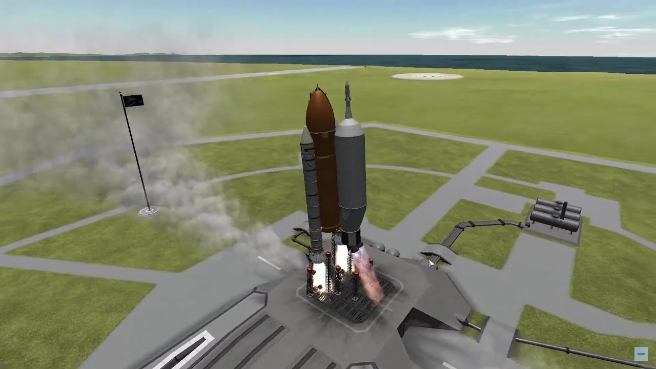 Строим шизу в KSP а также вывоз Starship Super Heavy Booster 7 на ...