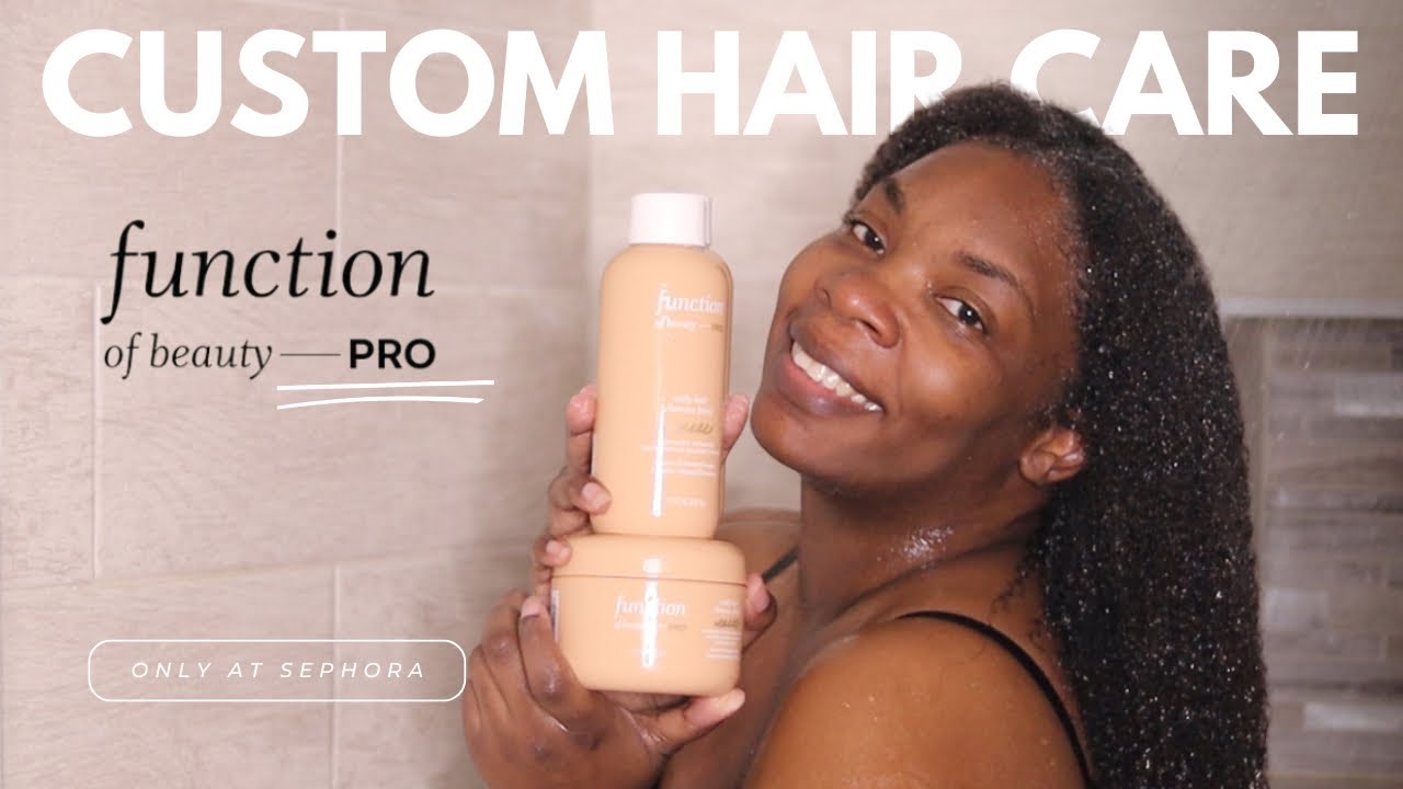 Custom Hair Care???| Function of Beauty Pro at Sephora - YouTube