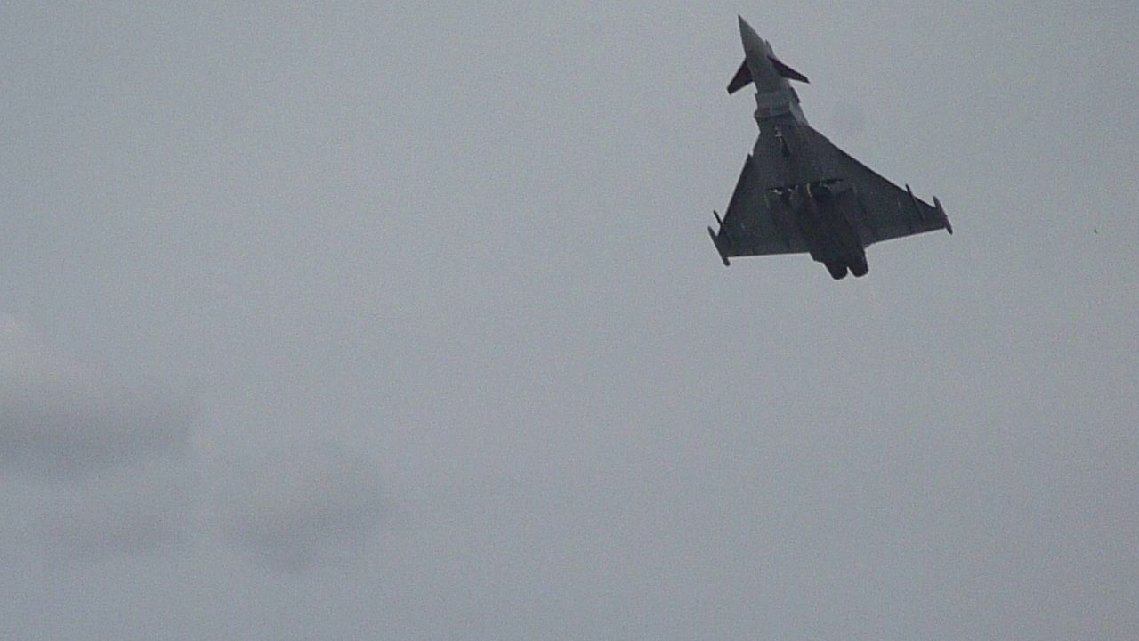 Typhoon Take Off RIAT2015 - YouTube