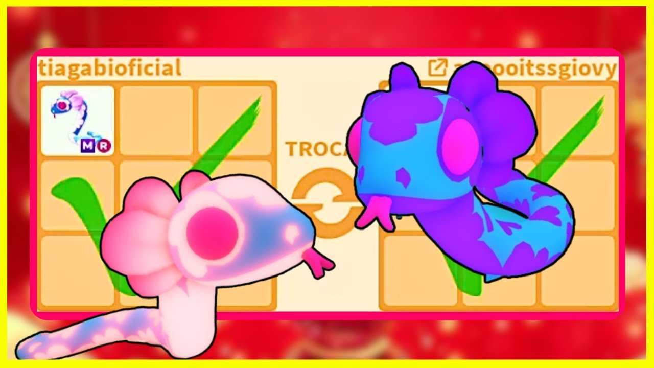 Ofertas Cobra Florescente Mega Neon Adopt Me - Ano Novo Lunar (Trocas ...