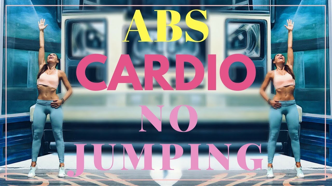 No Jumping Cardio Workout to Eliminate Belly Fat - YouTube
