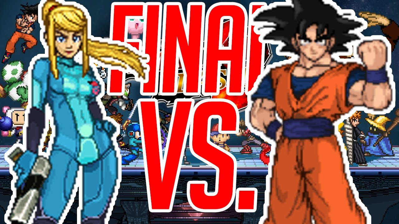 SSF2 - Zero Suit Samus VS. Goku (FINAL) - YouTube