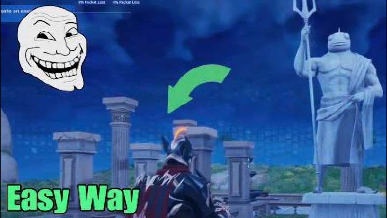 Easily Visit Mount Olympus and Coastal Columns - Fortnite Avatar ...