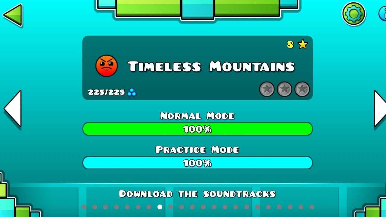 GD DIAMOND LEVEL 8 — TIMELESS MOUNTAINS - YouTube