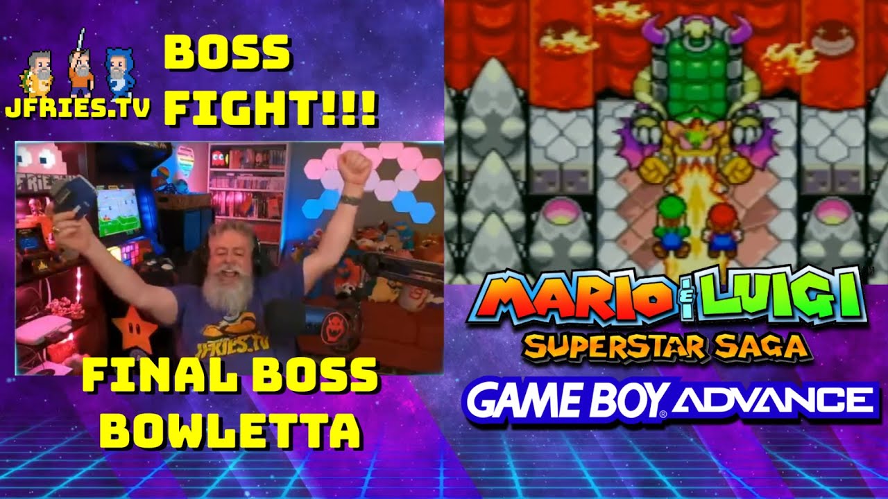 Highlight: Mario & Luigi: Superstar Saga - Final Boss - Bowletta - End ...